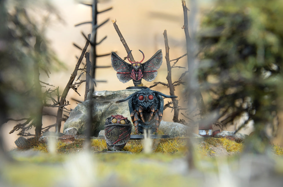 Fallout: Miniatures - Cult of the Mothman - Mothman Eclipse – Tycho's Games