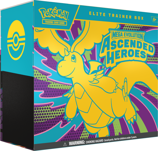 Pokémon TCG: Mega Evolution Ascended Heroes - Elite Trainer Box – Tycho ...
