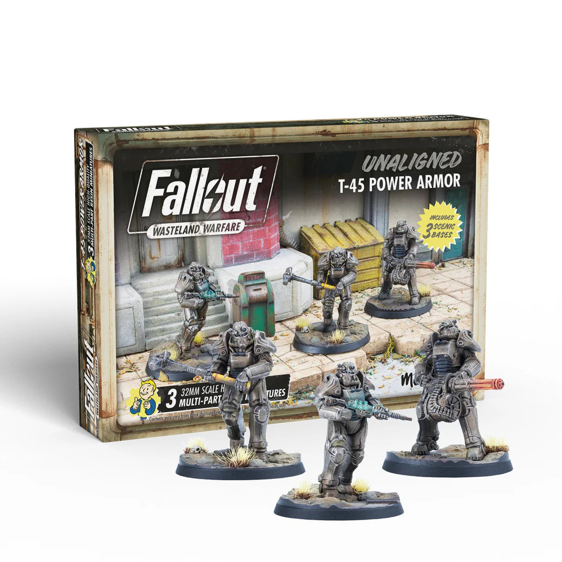 Fallout: Wasteland Warfare - Unaligned: T-45 Power Armour – Tycho's Games