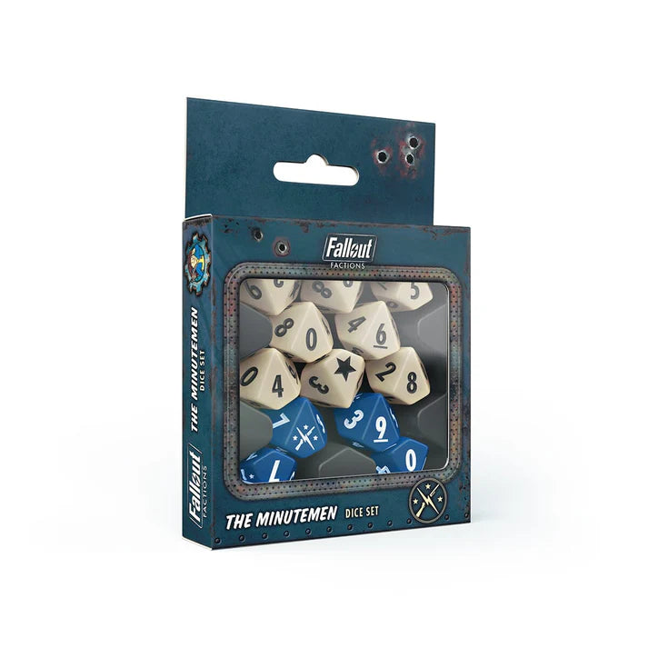 Fallout: Factions - Dice Set: The Minutemen – Tycho's Games